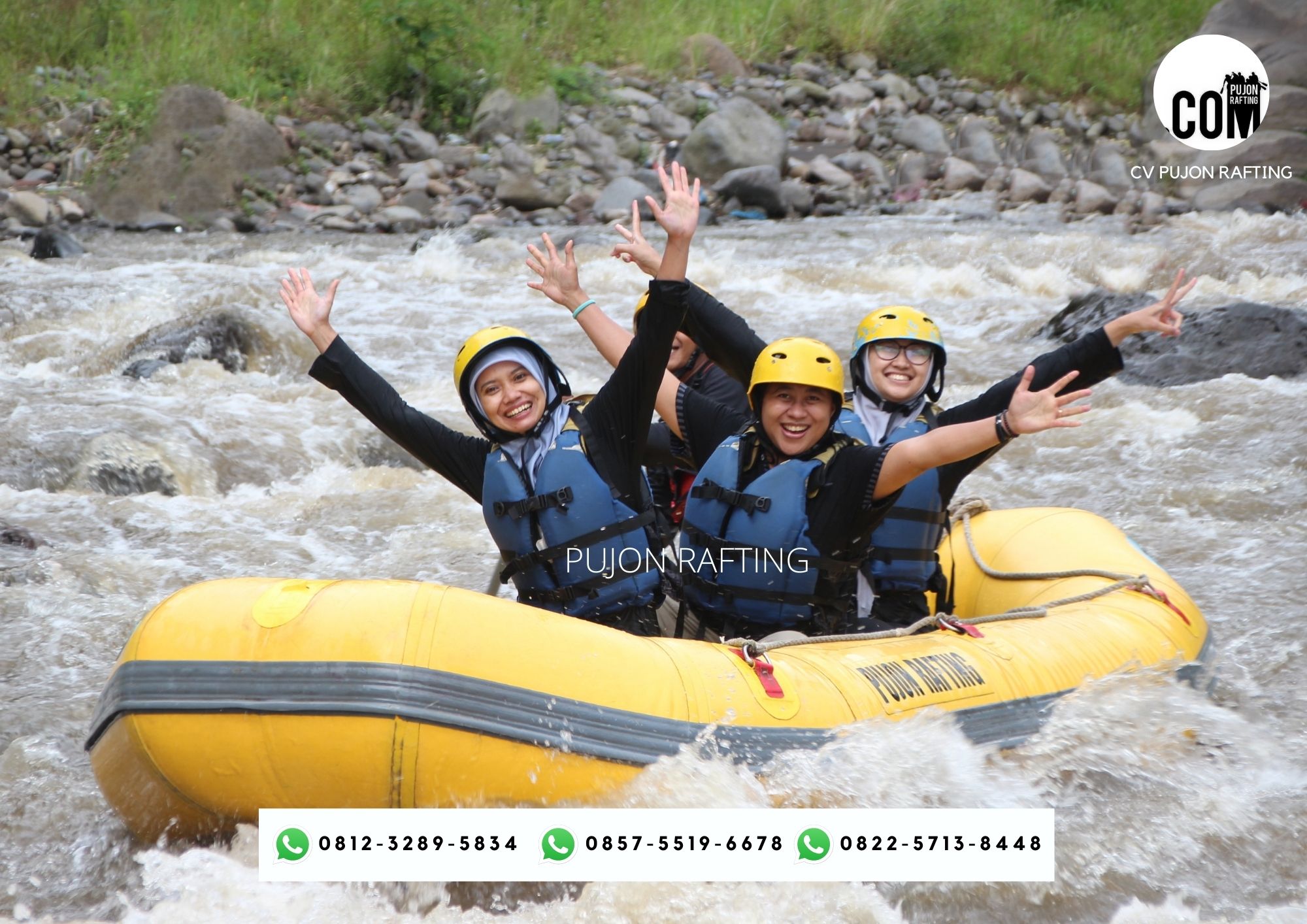 Gathering RSUD Mardi Waluyo Blitar bersama Pujon Rafting