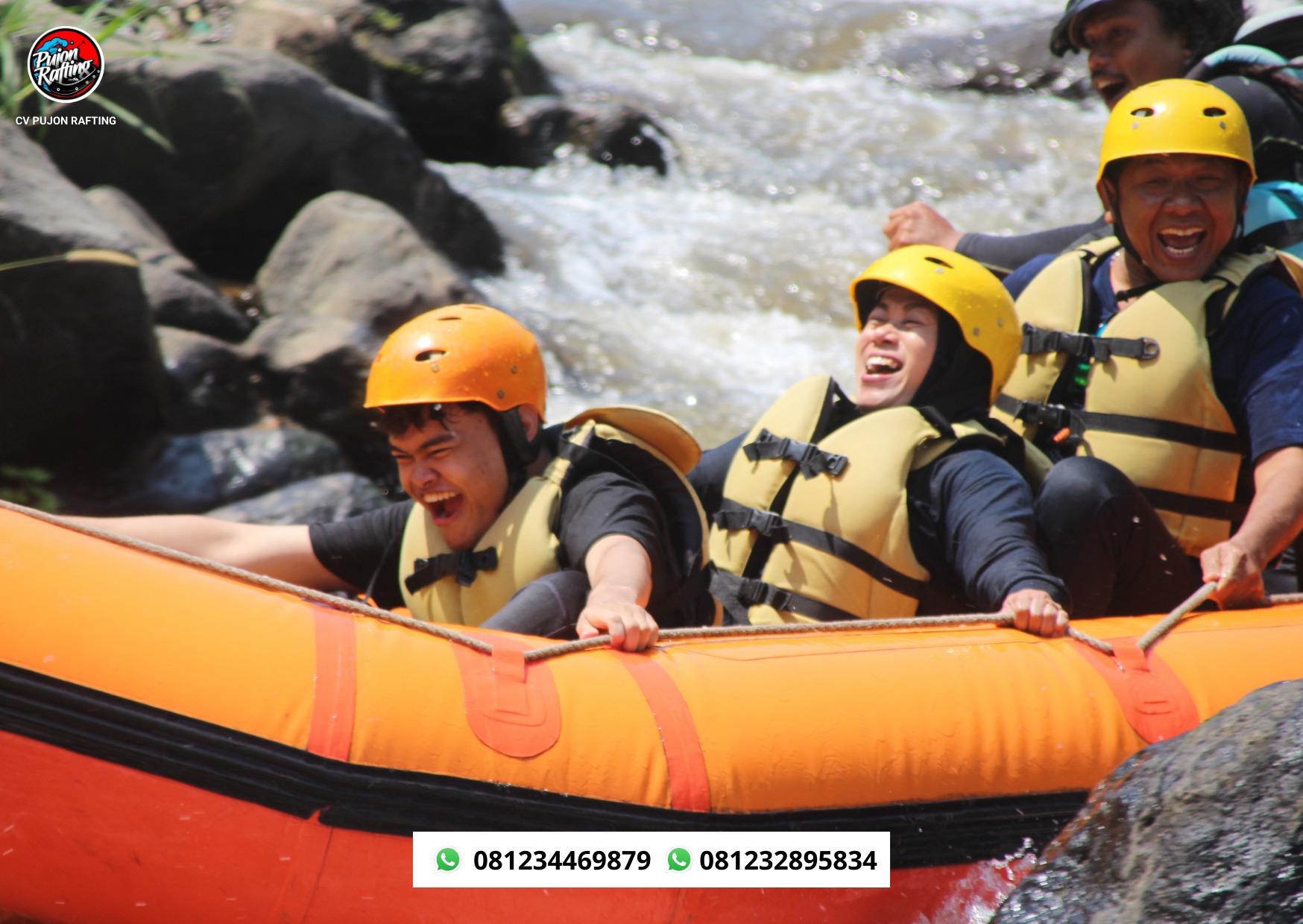 Pujon Rafting Malang | Outbound | Paintball | Bromo tour